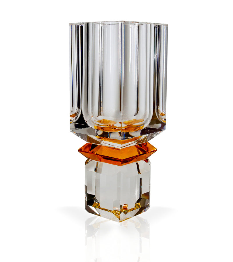 Luxury Crystal Vase | Ambrosià Crystal Flower Vase | ARCAICÓ